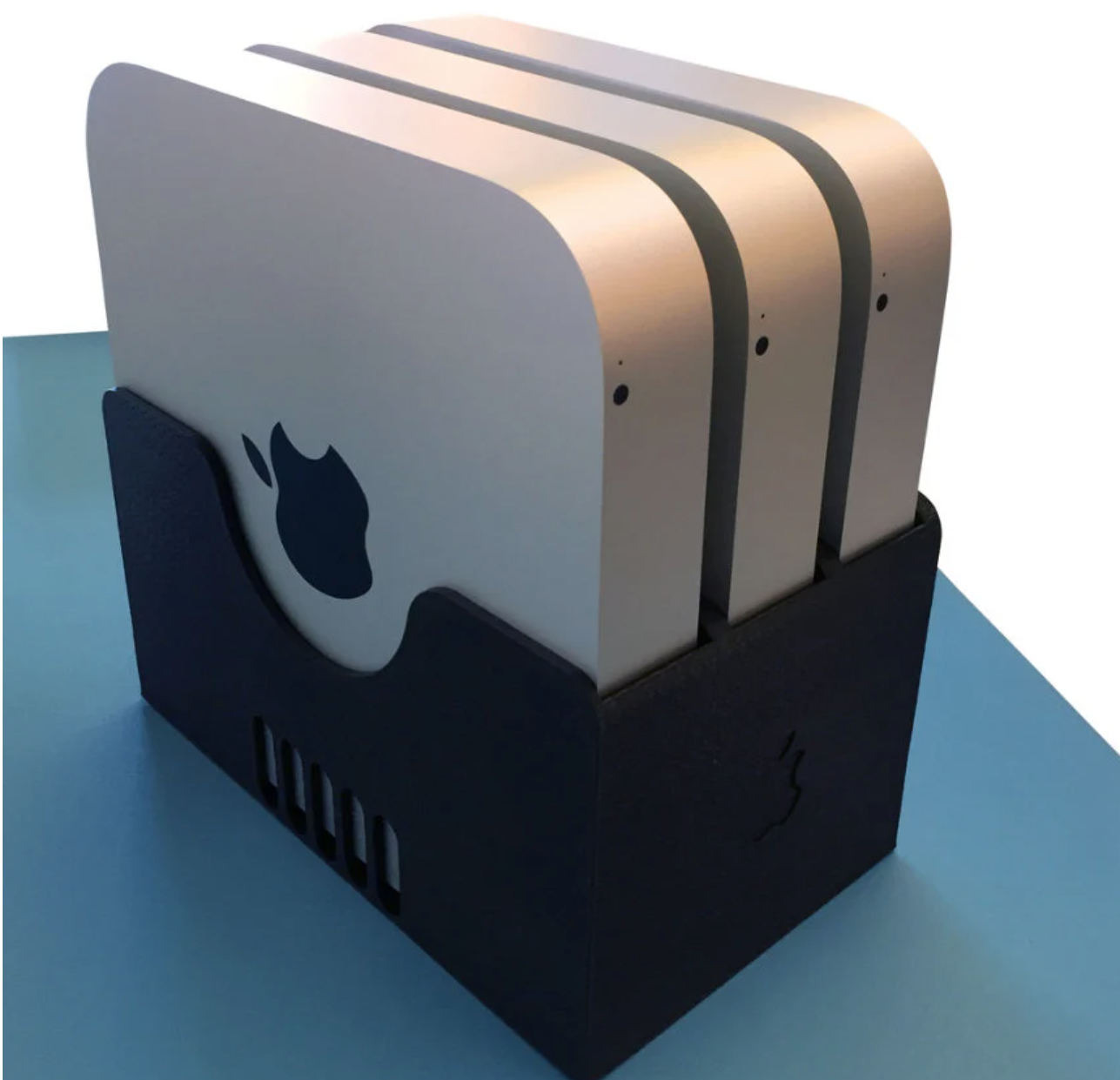 Mac Mini Vertical Dock | Mac Multi Dock Server – PracticalPrints3DTX