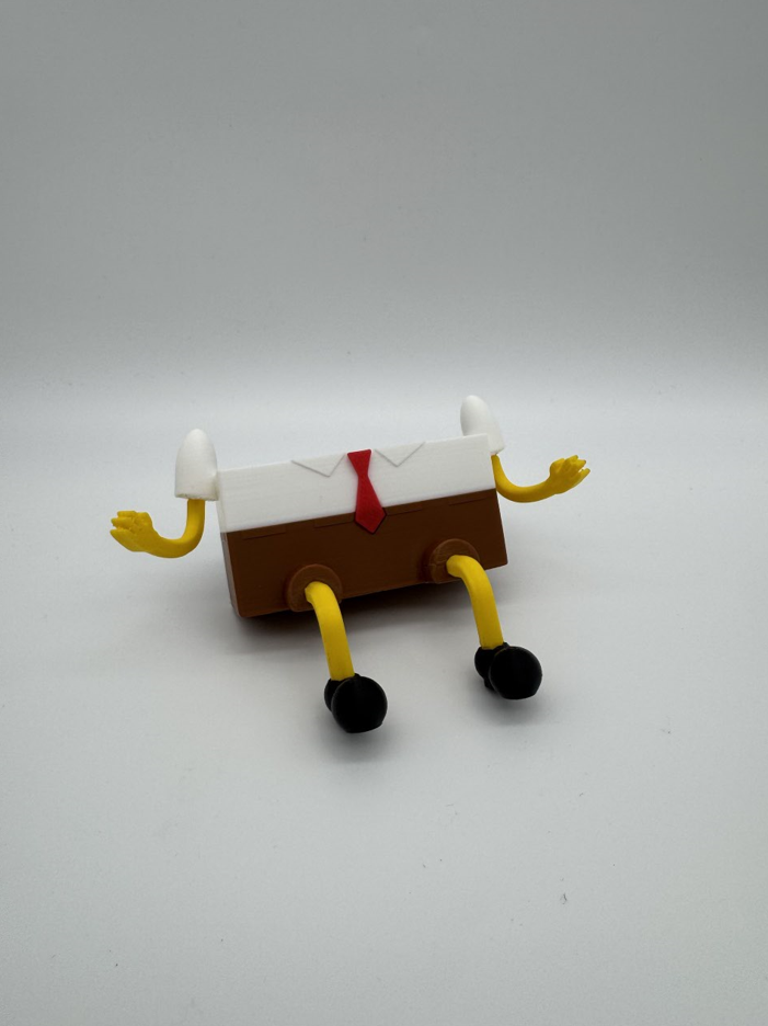 Bob the Sponge Holder - Draining Sponge Dish – PracticalPrints3DTX