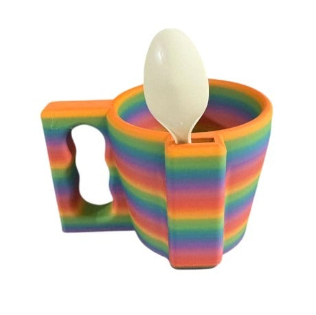 Ice Cream Pint Holder with Ergonomic Handle and Spoon Slot ...